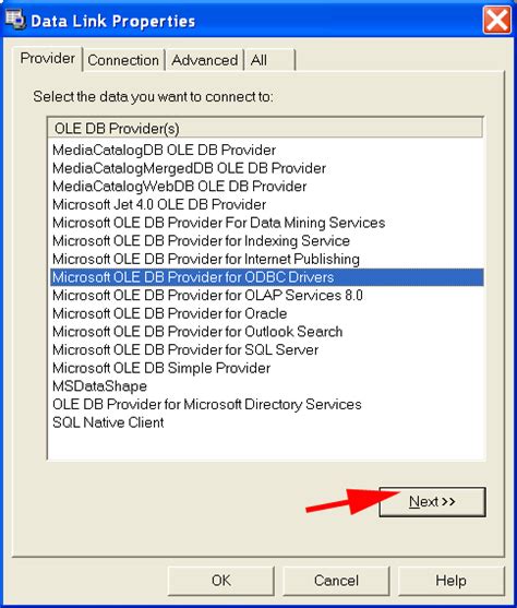 database connection string builder