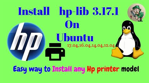 how to install hp printer or scanner in ubuntu 20 04 18 04