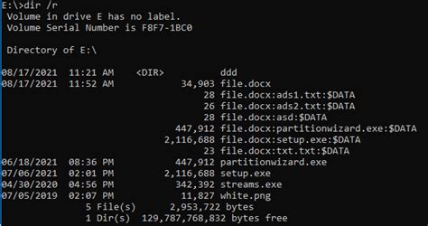 how to create open detect and remove alternate data streams minitool