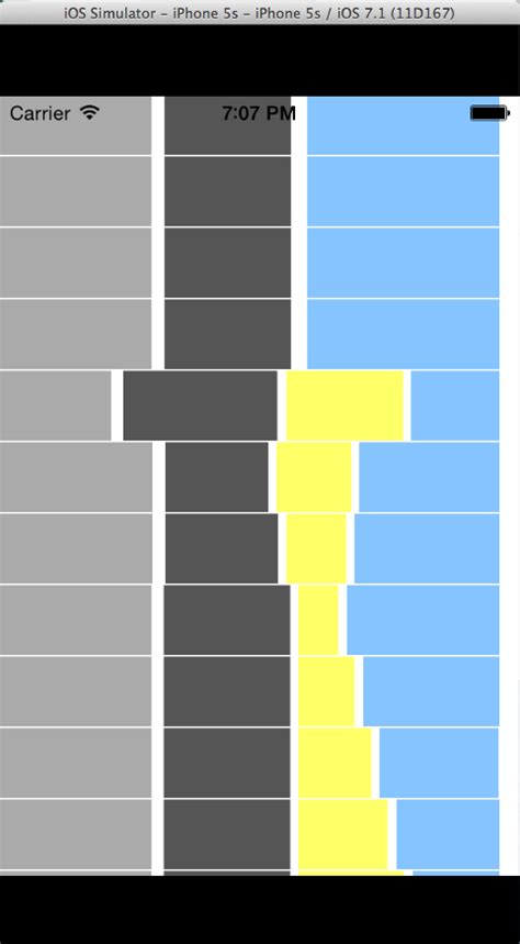 ios autolayout width ratios for views inside uitableviewcell stack