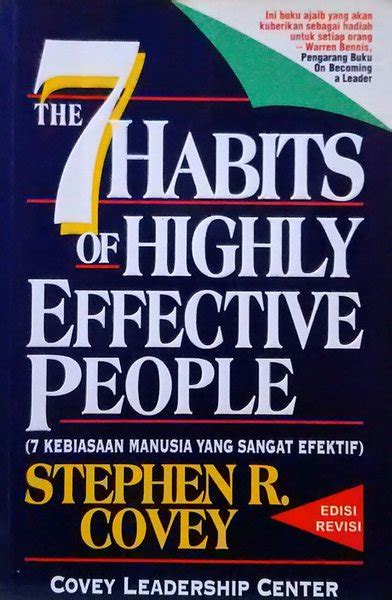 Jual The 7 Habits Of Highly Effective People Karya Stephen R Covey