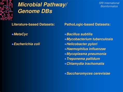 Ppt Pathway Genome Databases And Software Tools Powerpoint