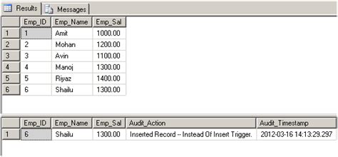 after trigger instead of trigger example