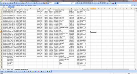 arcgis desktop how to format an excel table using python