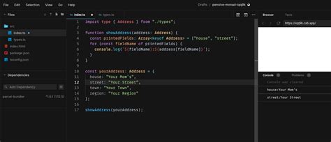 how to import and export namespaces interfaces and types in typescript