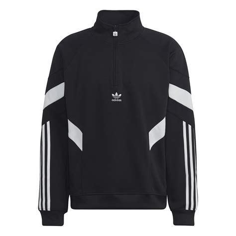 Sweatshirt Demi Zippé Adidas Originals Rekive