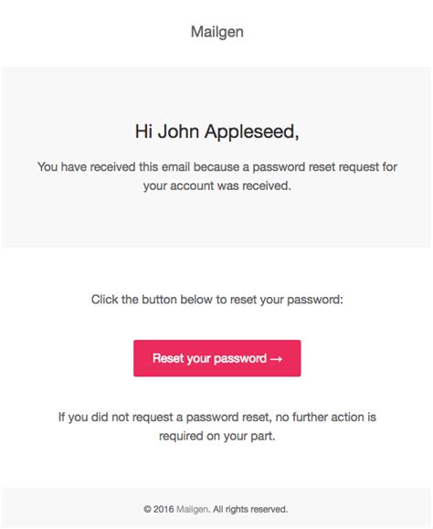 github eladnava mailgen a node js package that
