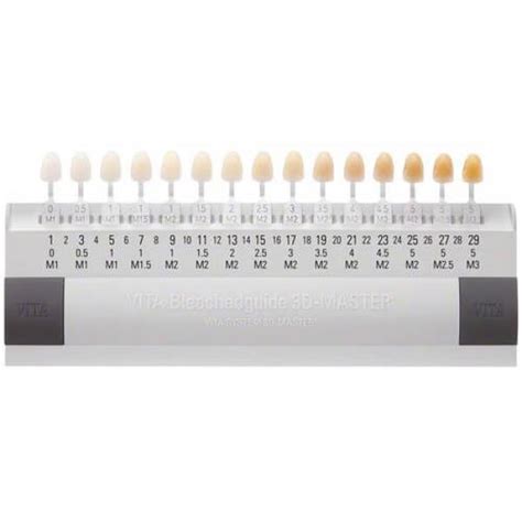 Color Guide For Teeth Whitening Vita 3d Master Vita