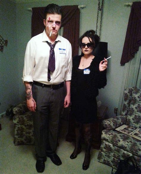 Narrator And Marla Movie Halloween Costumes Horror Halloween Costumes