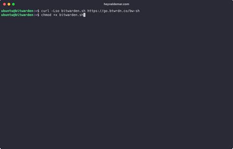 Установка Bitwarden на Ubuntu Server 22 04 Lts Devops Компас
