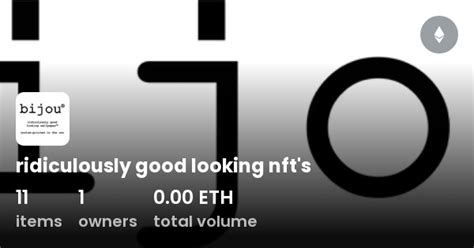 ridiculously good looking nft s collection opensea