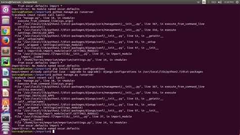 mysql python django oscar run issue stack overflow