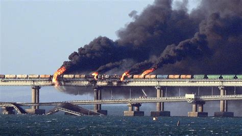 Guerra En Ucrania El Puente De Kerch Una Infraestructura Clave Para Putin