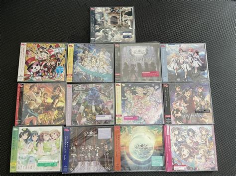 【未使用】bangdream バンドリ 【新品未開封】cdアルバム バンド アニメ Roseliaスマホゲーム まとめ売り 総額61930円分