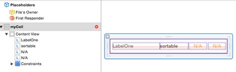 ios ui custom ui with embeded table view cell