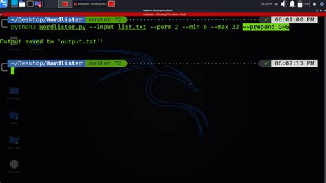 create custom password libraries with wordlister geeksforgeeks
