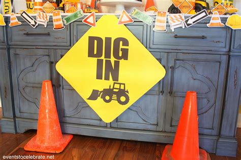 Construction Birthday Party Party Ideas For Real People