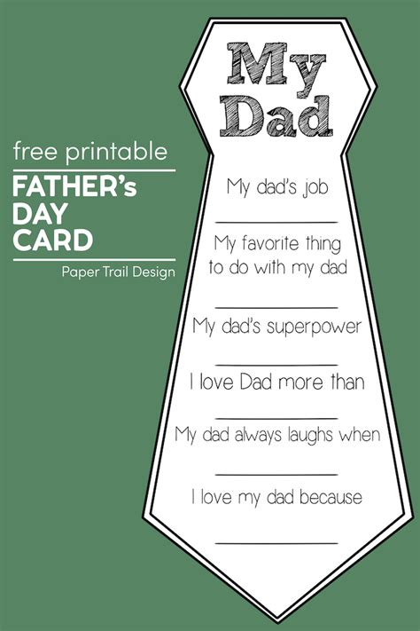 Fathers Day Printable Pdf