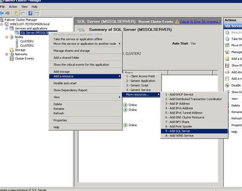 fix sql server agent on windows failover cluster