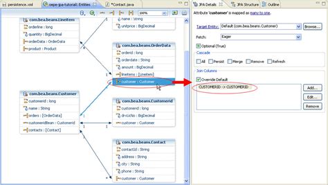 oepe spring jpa tutorial step 4 managing persistent entities with the
