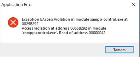 xampp error cannot create file xampp i hatasi okan düzgün