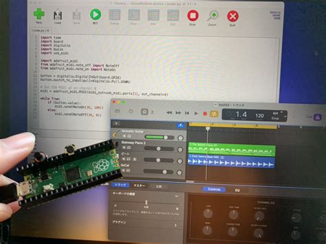 raspberry pi picoの動作確認 micropython、circuitpython版 ※随時更新