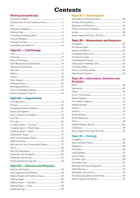 Grade 9 1 Gcse Combined Science Aqa Revision Guide