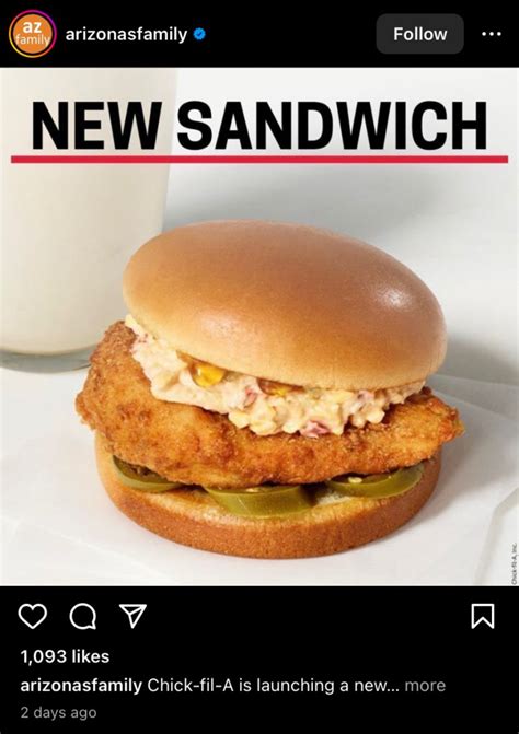 Chick Fil A Is Releasing A New Sweet And Spicy Sandwich And A New