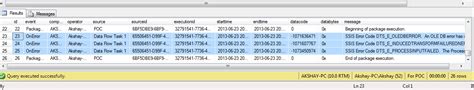 capturing and logging data load errors for an ssis package
