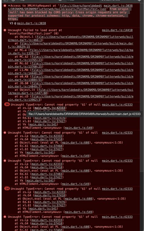 dart flutter web blank screen when webdev build stack overflow