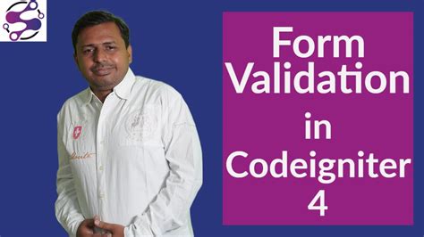 validation forms in codeigniter 4 library class tutorial course how