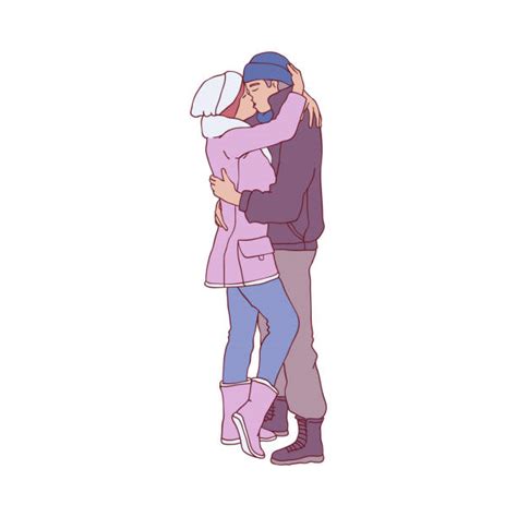 1 000 Couples Kissing And Hugging Drawings Stock Illustrations