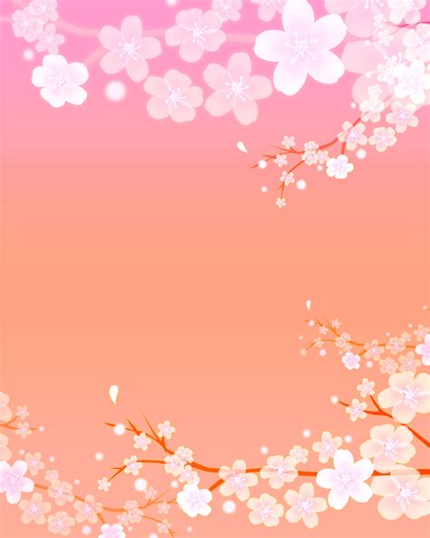桜（さくら）の画像・イラスト・フリー素材／no 052『桜壁紙・ピンク・枝』