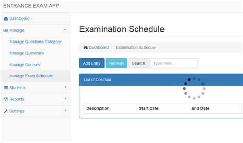 online entrance examination system free php source codes