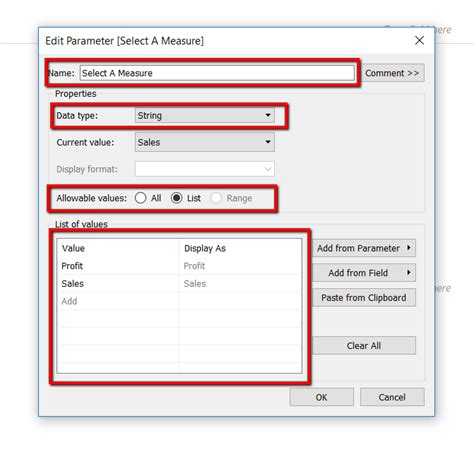 the data school how to use a parameter to create a