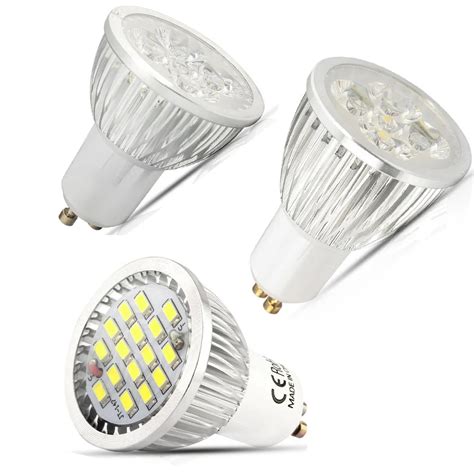 Led Spotlight Bulbs Gu10 4w 5w 5 5w High Power Smd 5630 Led Light Bulb