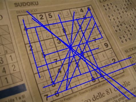 find sudoku grid using opencv and python stack overflow