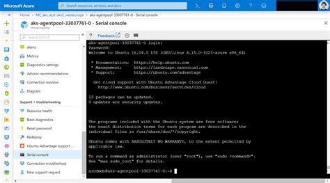 view aks kubelet logs via serial console for azure vms daniel s tech blog