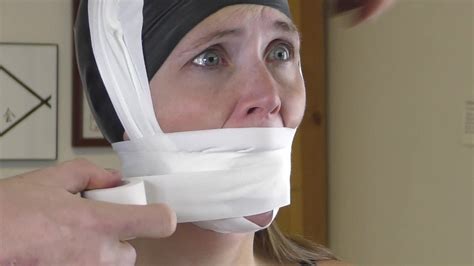 Rachel Adams John Willie Style Tape Gag Gaggedgirls