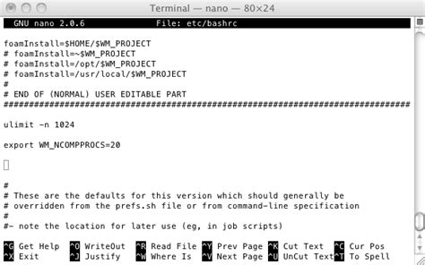 installation mac os openfoam 2 1 x openfoamwiki