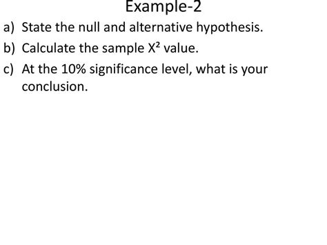 Chi Squared Distribution Ppt Download