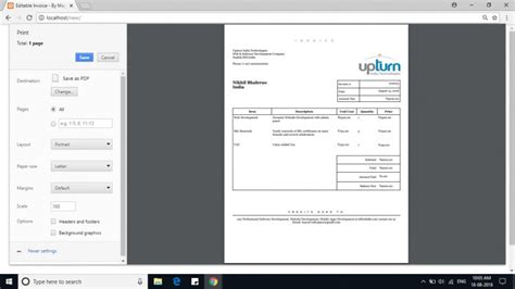 custom able invoice easy to use free source code