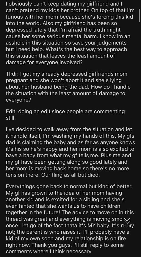 This Guy Sleeps With His Gfs Mother And Then Gets Her Pregnant… I