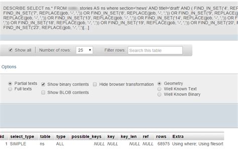 php complex mysql table schema and its perfomance