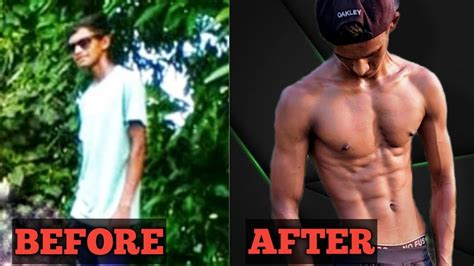 1 Year Natural Transformation Skinny To Mascular Anil Kenzy Youtube