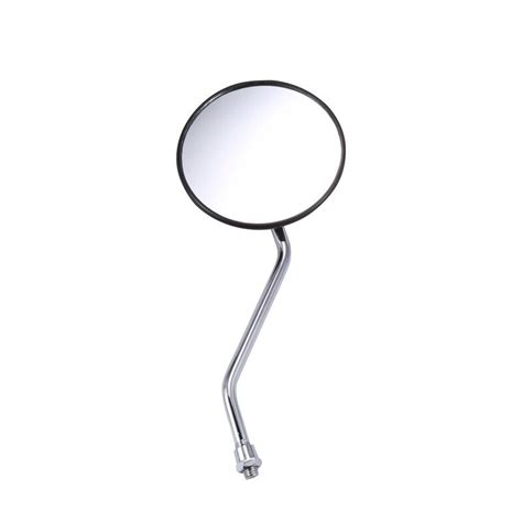 Pair 10mm Universal Motorcycle Mirrors Bike Motorbike Rear View Side