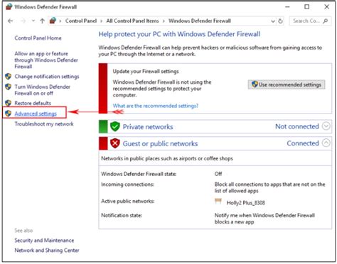 Configure Windows Firewall With Advanced Security Rootusers