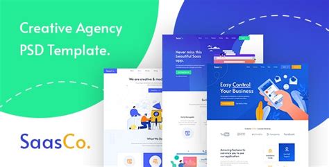 sassco v1 0 sass app landing page and startups psd template