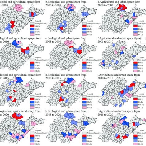 Bivariate Spatial Autocorrelation Of Territorial Space Download