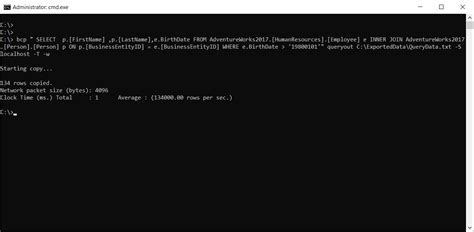 how to handle 100 million rows with sql server bcp